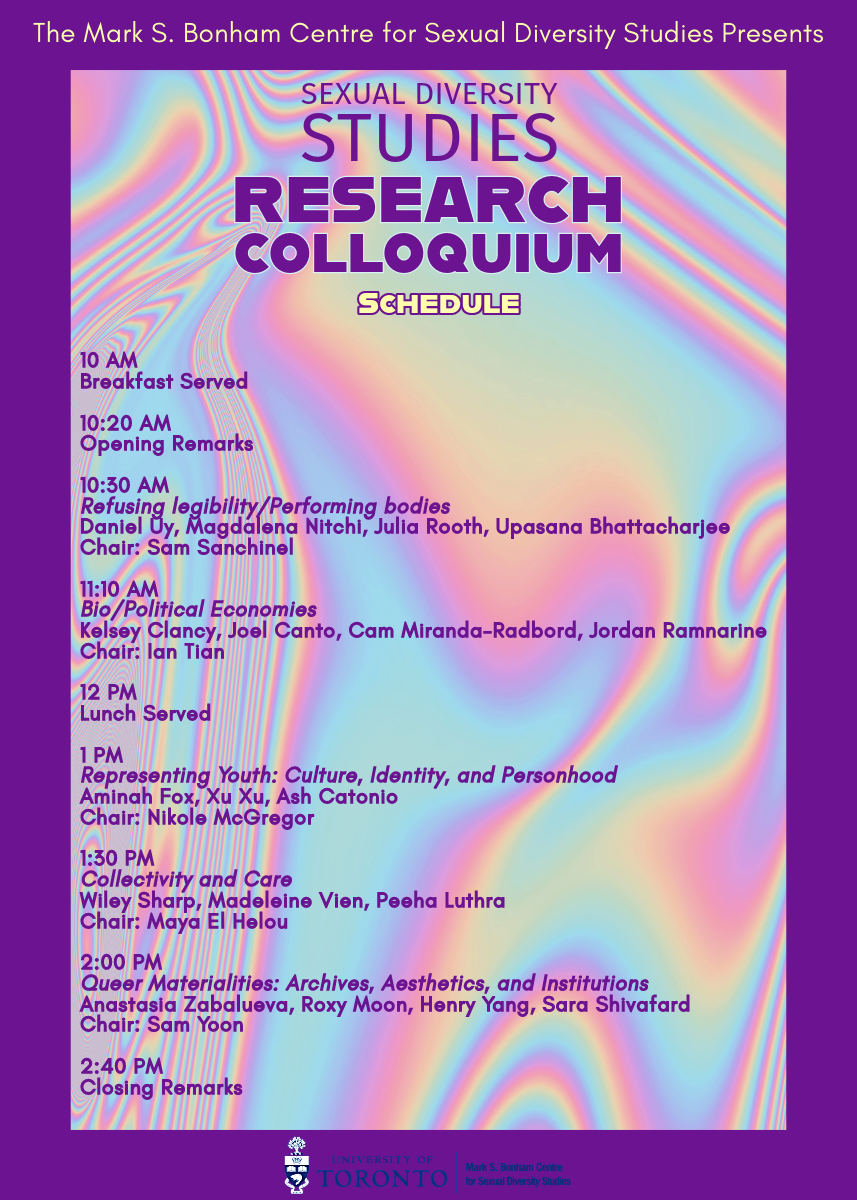 SDS Student Research Colloquium – Mark S. Bonham Centre for Sexual ...